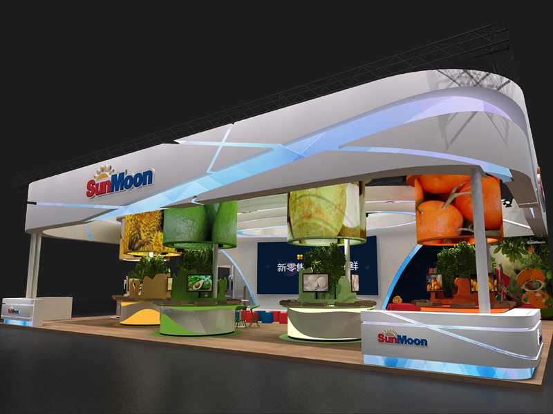 Exhibition stand set up & Design | China booth construction